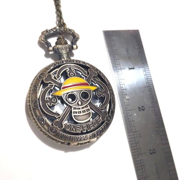 Independent | Accessories | One Piece Pocket Watch Gold Bronze Pirate ...